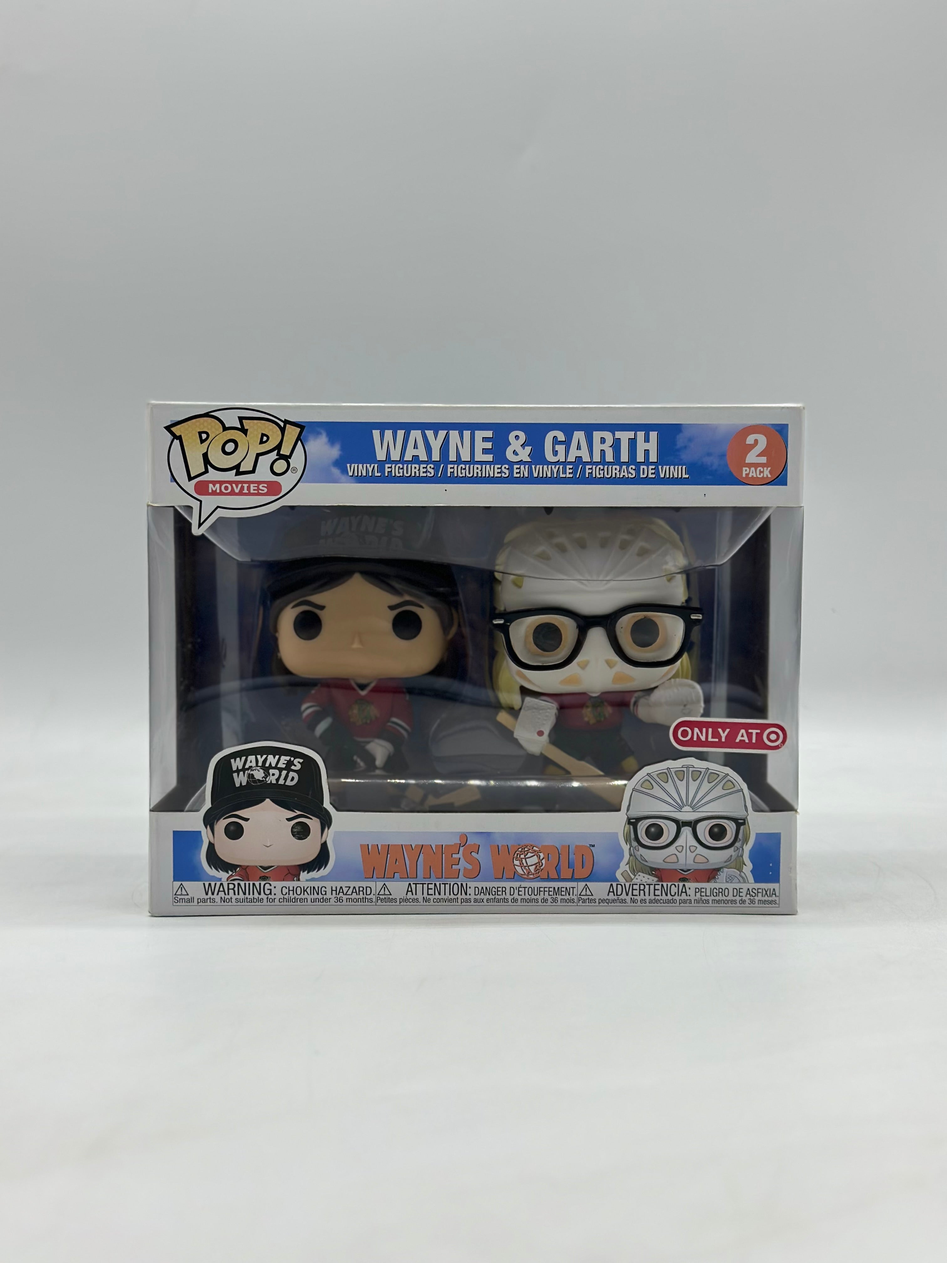 Pop! Movies Wayne’s World Wayne & Garth Only At Target 2 Pack – Toy ...