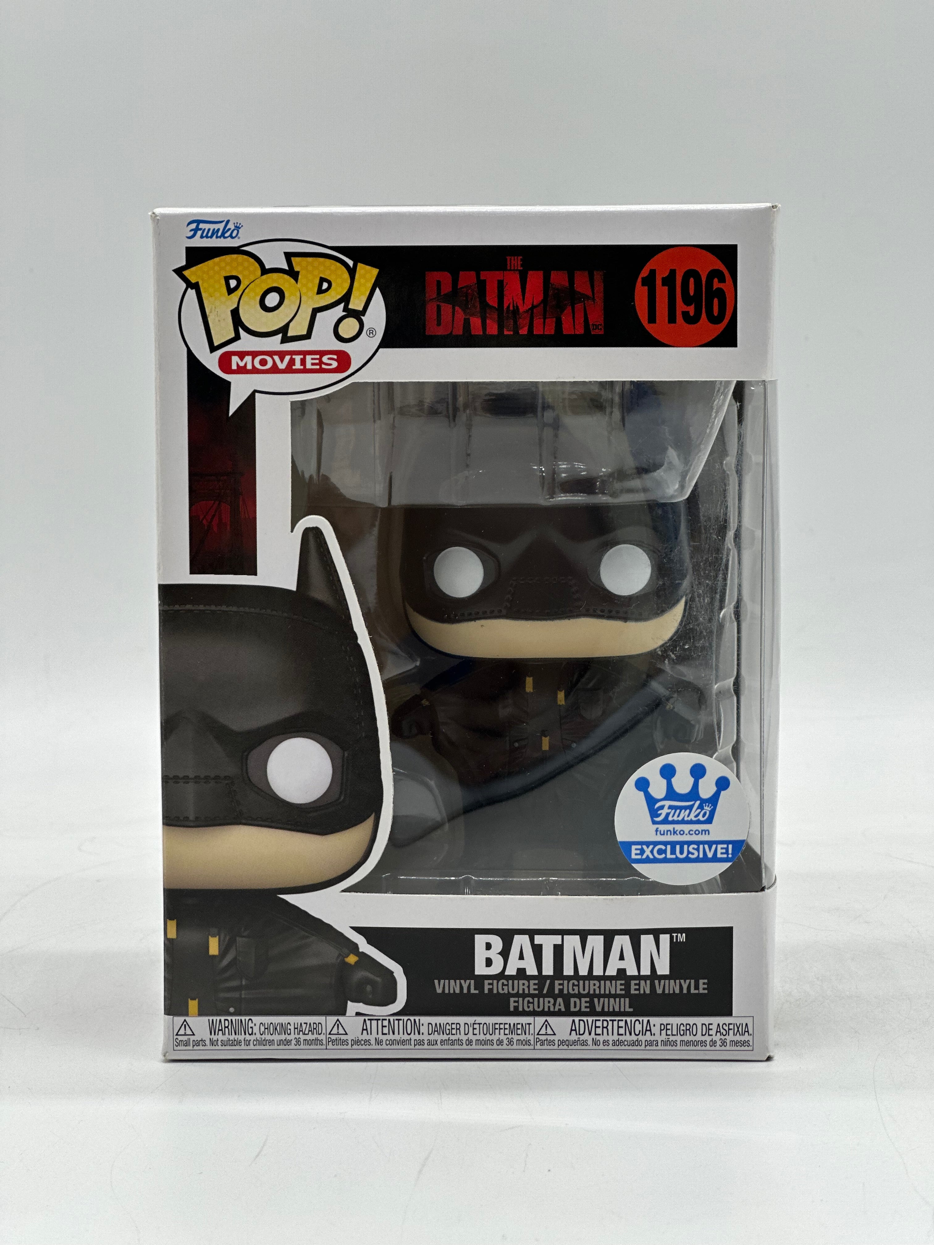 Pop! Movies The Batman 1196 Batman Funko Exclusive – Toy King Worldwide
